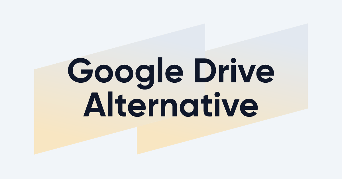 Best Google Drive Alternative | EXPERTE.com