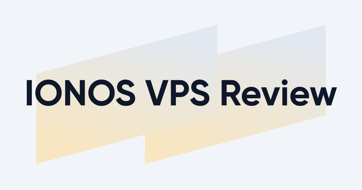 IONOS VPS Review 2026: How Well Do the Servers Perform? | EXPERTE.com
