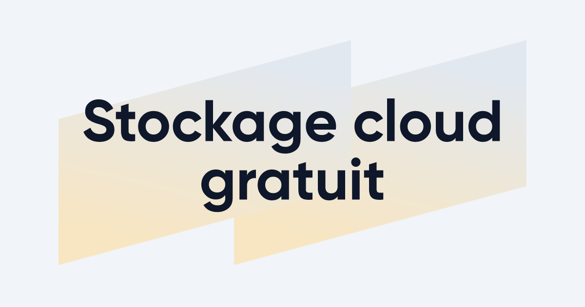 Stockage cloud gratuit 2026 : jusqu'à 20 Go offerts | EXPERTE.com