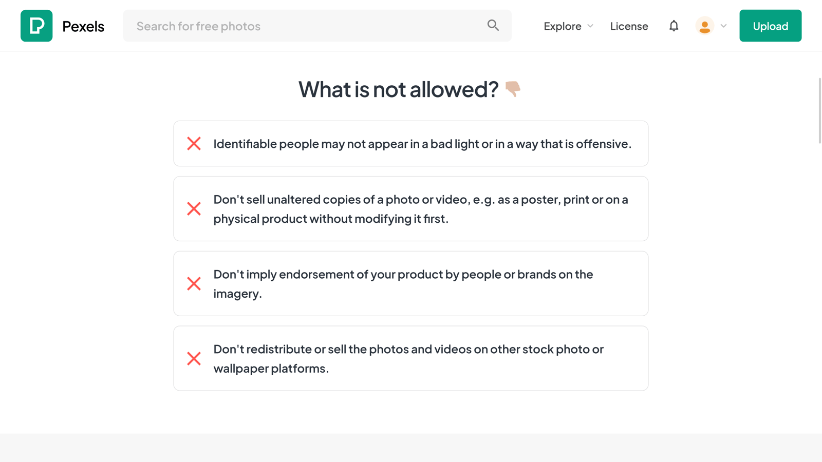 Pexels Review: Free Stock Photos, What's the Catch? | EXPERTE.com